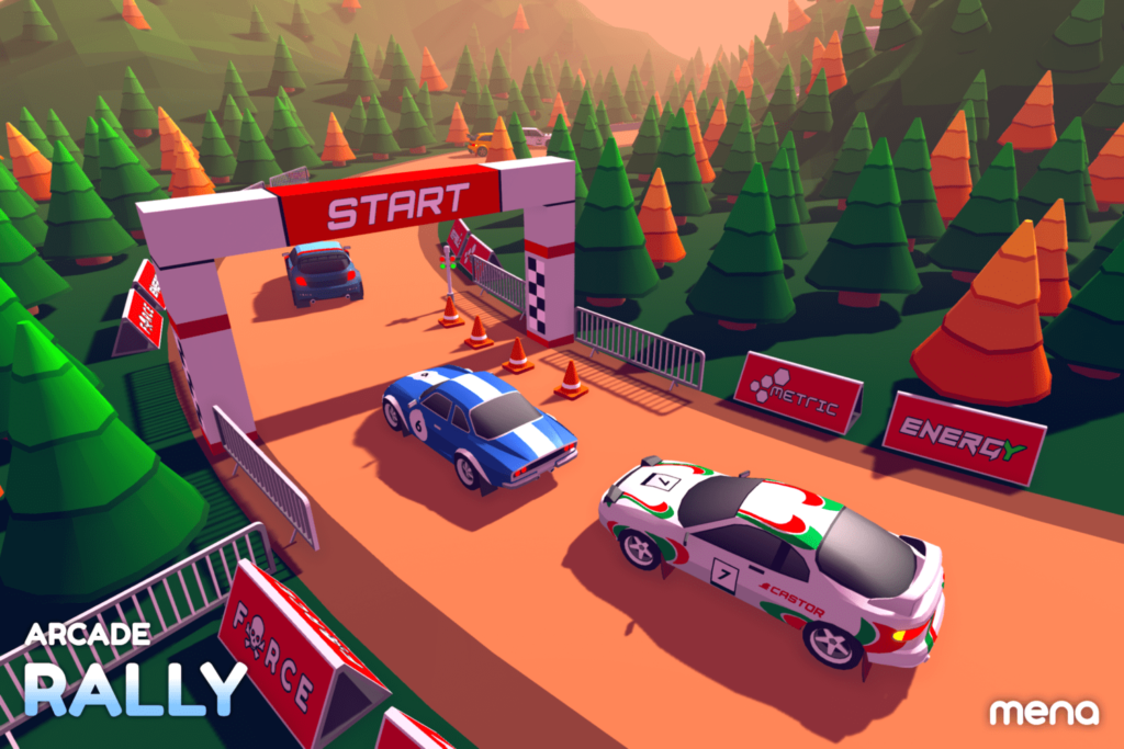 ARCADE: Rally Cars – Mena – 3D Vehicle Game Assets