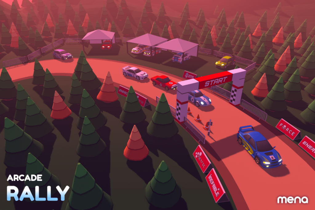 ARCADE: Rally Cars – Mena – 3D Vehicle Game Assets