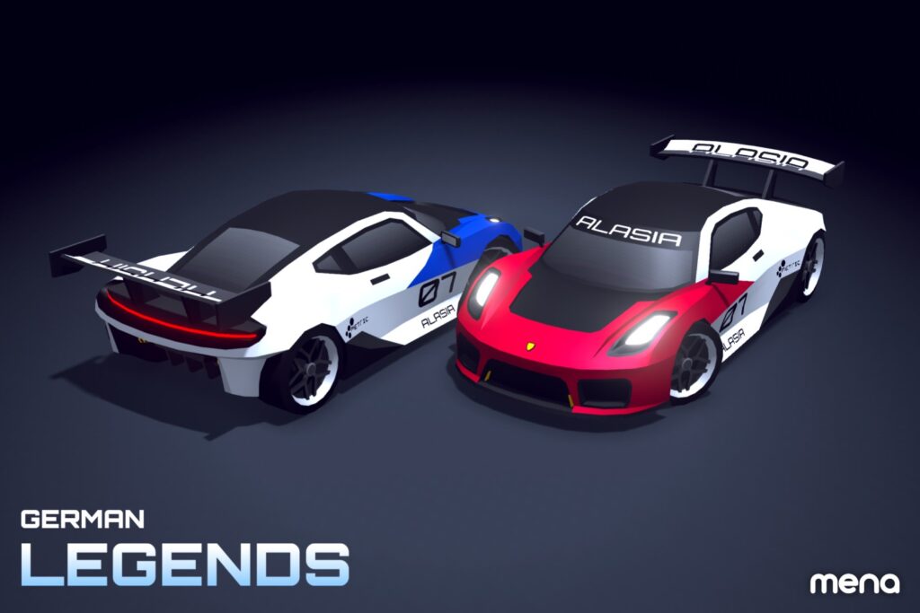ARCADE: German Legends – Mena – 3D Vehicle Game Assets